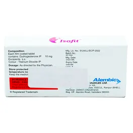 Isofit Tablet | Uses, Side Effects, Price | Apollo Pharmacy