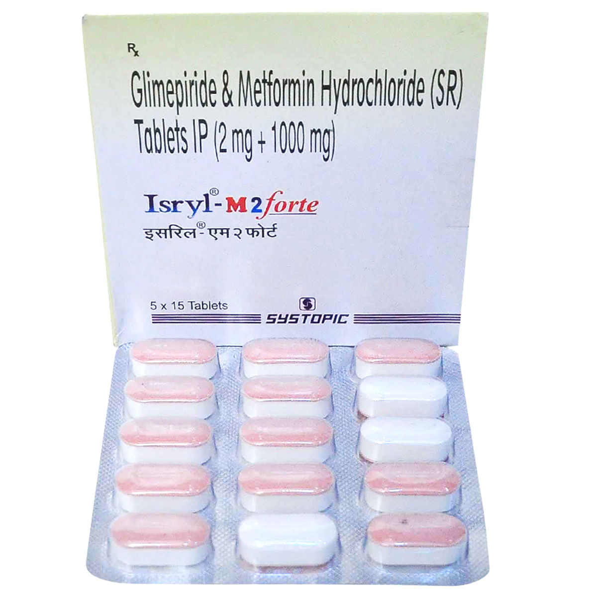 Isryl-M 2 Forte Tablet 15's Price, Uses, Side Effects, Composition ...