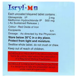 Isryl-M 2 Tablet | Uses, Side Effects, Price | Apollo Pharmacy