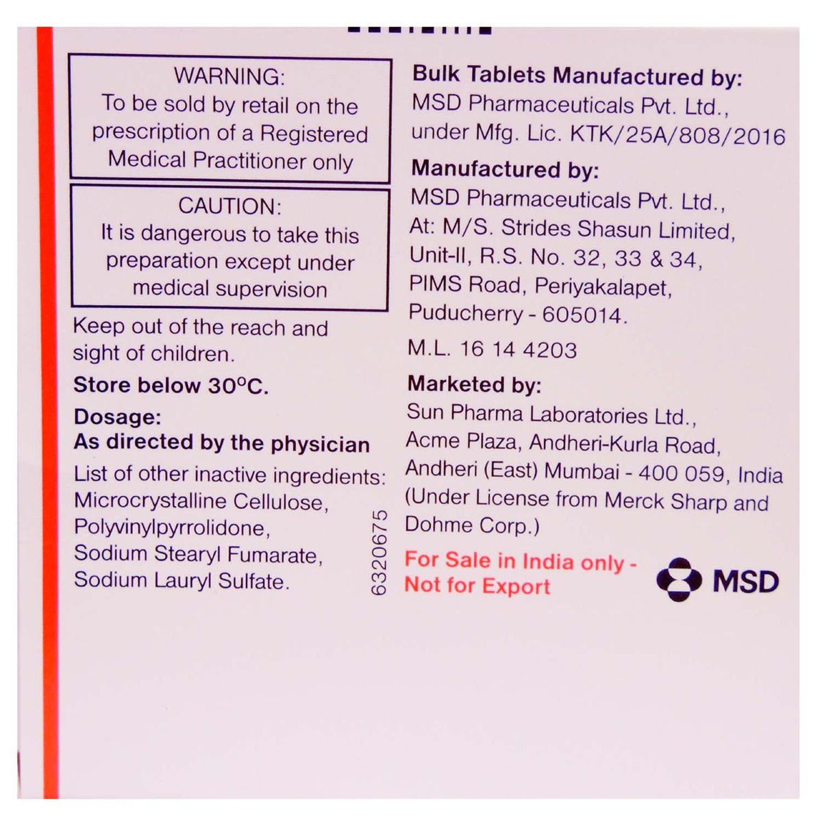 Istamet 50 mg/500 mg Tablet 15's Price, Uses, Side Effects, Composition ...