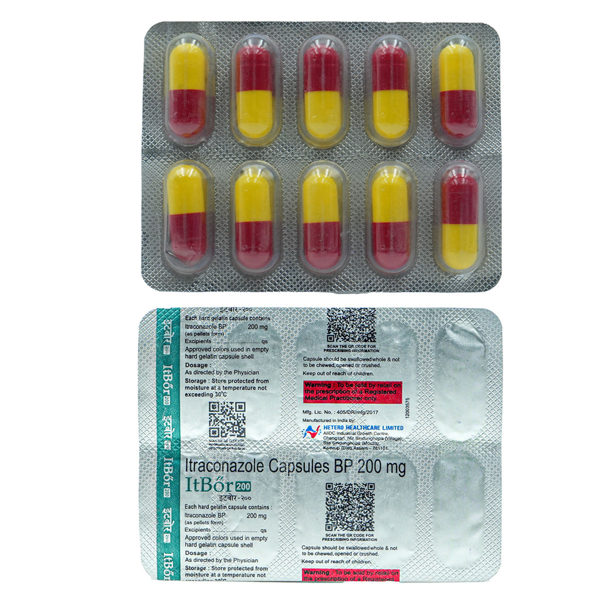 Itbor 200 mg Capsule | Uses, Side Effects, Price | Apollo Pharmacy