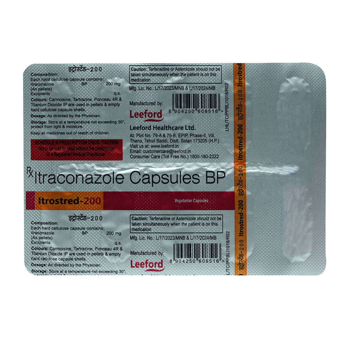 Itrostred-200 Capsule | Uses, Side Effects, Price | Apollo Pharmacy