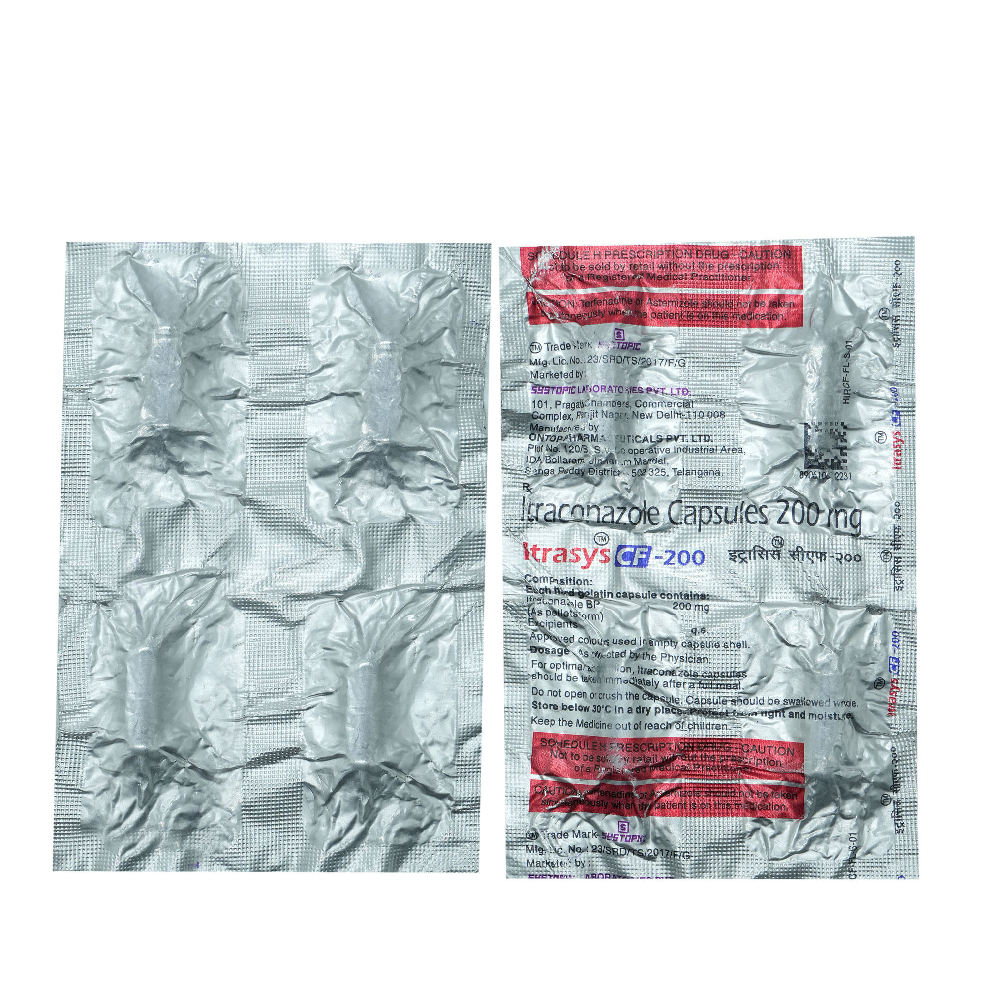 Itrasys CF-200 Capsule | Uses, Side Effects, Price | Apollo Pharmacy