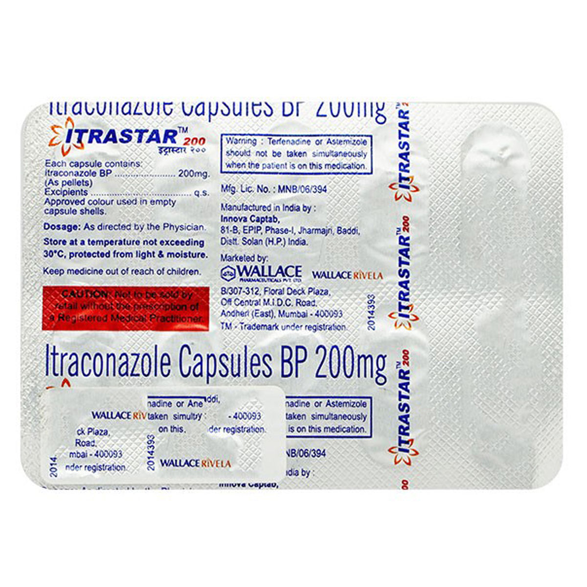 Itromed-200 Capsule 10's Price, Uses, Side Effects, Composition ...