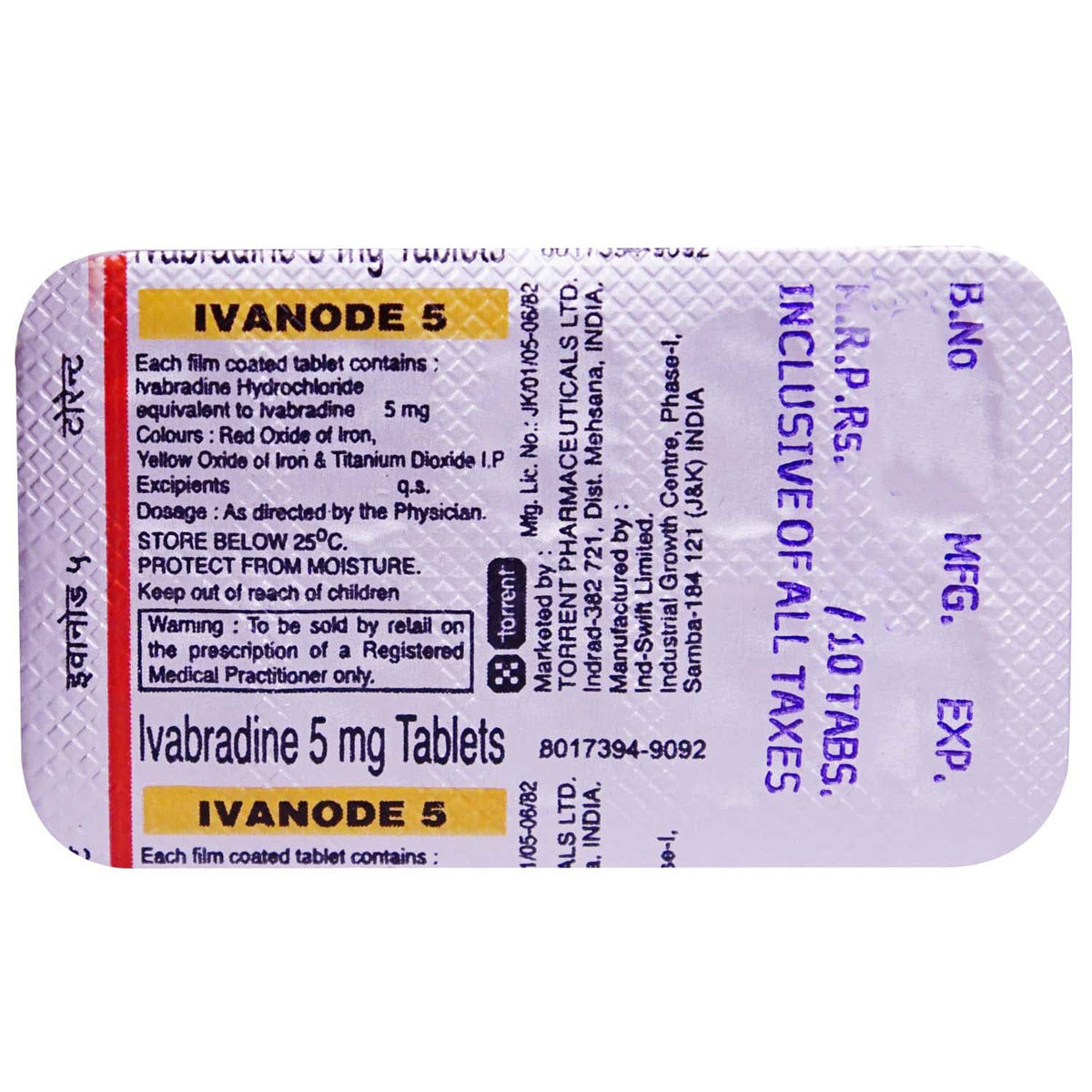Ivanode 5 Tablet 10's Price, Uses, Side Effects, Composition - Apollo ...