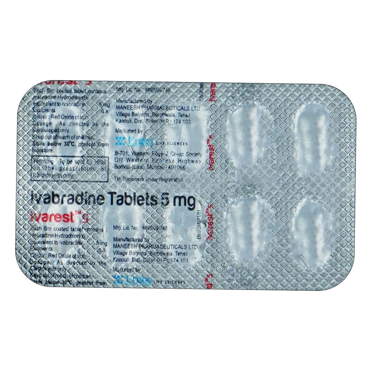 Ivarest 5 Tablet | Uses, Side Effects, Price | Apollo Pharmacy