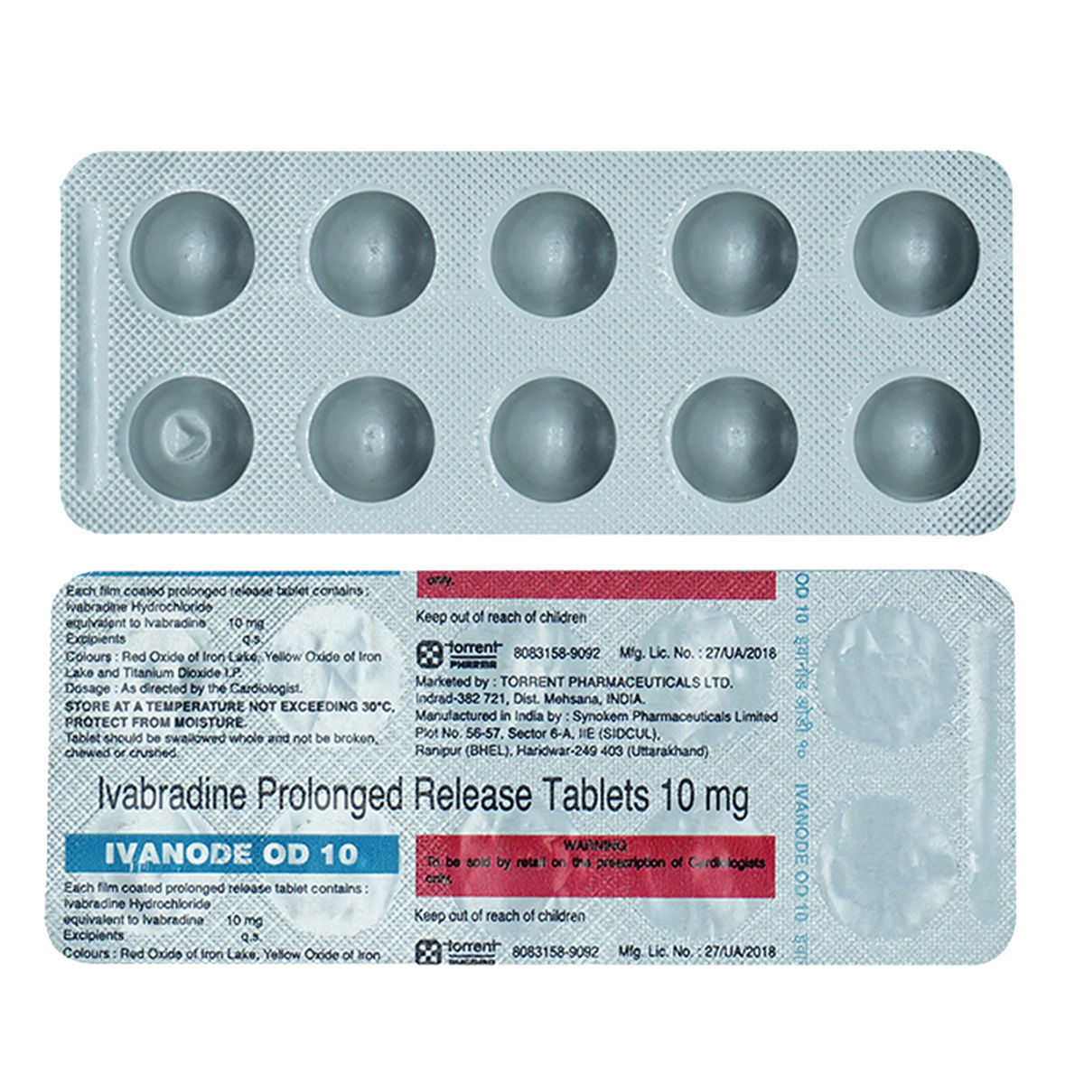 Ivanode OD 10 Tablet 10's Price, Uses, Side Effects, Composition ...