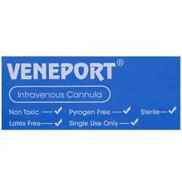 I.V CANNULA 20G VENEPORT (ROMSONS) | Uses, Side Effects, Price | Apollo ...