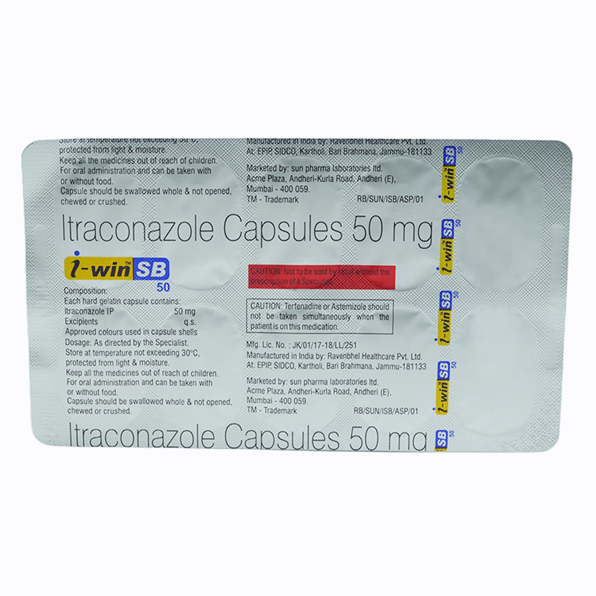 I-Win SB 50 Capsule | Uses, Side Effects, Price | Apollo Pharmacy