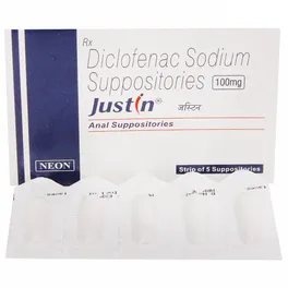 Justin Suppositories | Uses, Side Effects, Price | Apollo Pharmacy