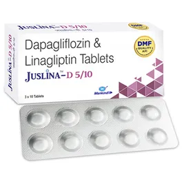 Juslina-D 5/10 Tablet | Uses, Side Effects, Price | Apollo Pharmacy