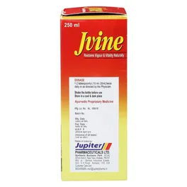 Buy Jvine Syrup, 250 ml | 19 Minutes Delivery | Apollo Pharmacy