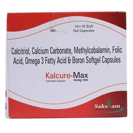 Buy Kalcure-Max Softgel Capsule | 19 Minutes Delivery | Apollo Pharmacy