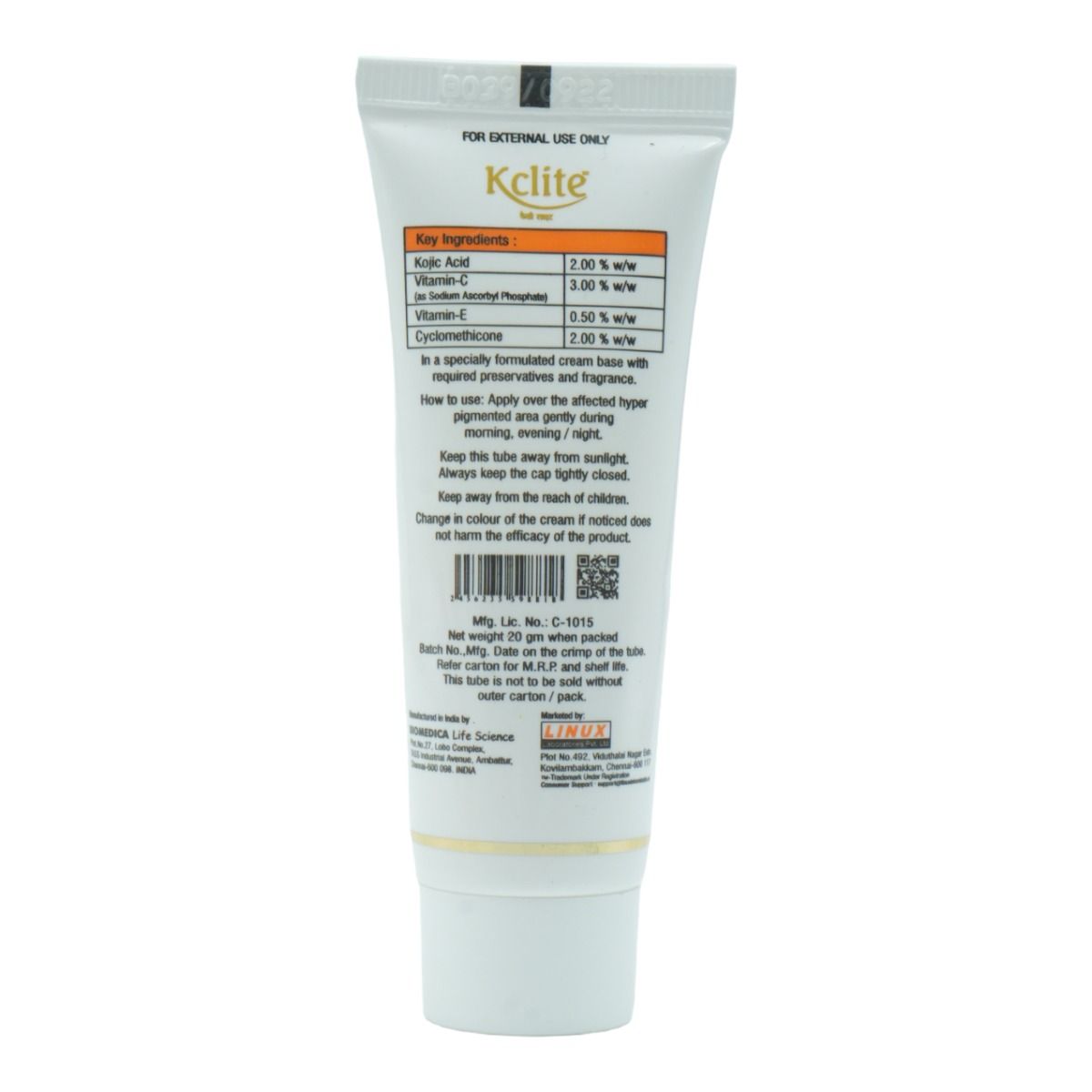 KCLITE CREAM | Uses, Side Effects, Price | Apollo Pharmacy