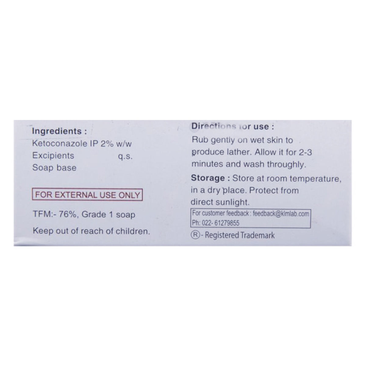 Kenz Soap, 75 gm Price, Uses, Side Effects, Composition - Apollo Pharmacy