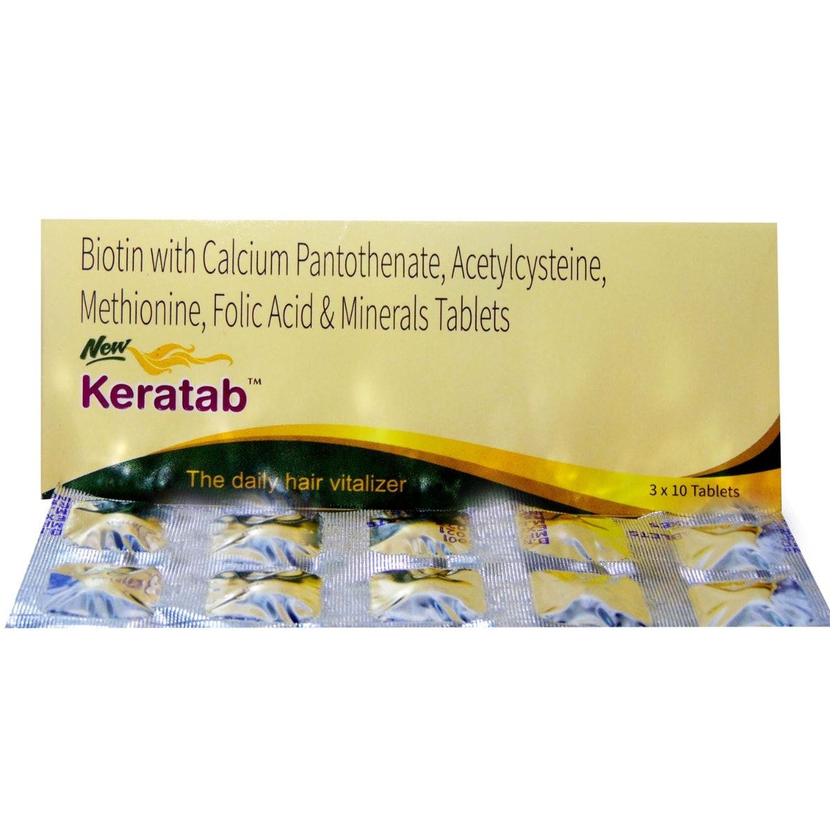 New Keratab Tablet 10's Price, Uses, Side Effects, Composition - Apollo ...