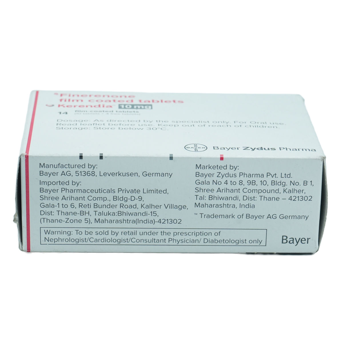 Kerendia 10 mg Tablet | Uses, Side Effects, Price | Apollo Pharmacy