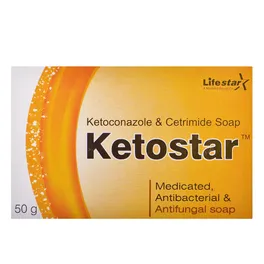 Buy Ketostar Soap 50 gm | 19 Minutes Delivery | Apollo Pharmacy