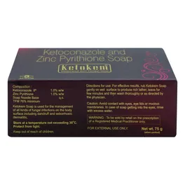 Buy Ketokem Soap 75g | 19 Minutes Delivery | Apollo Pharmacy