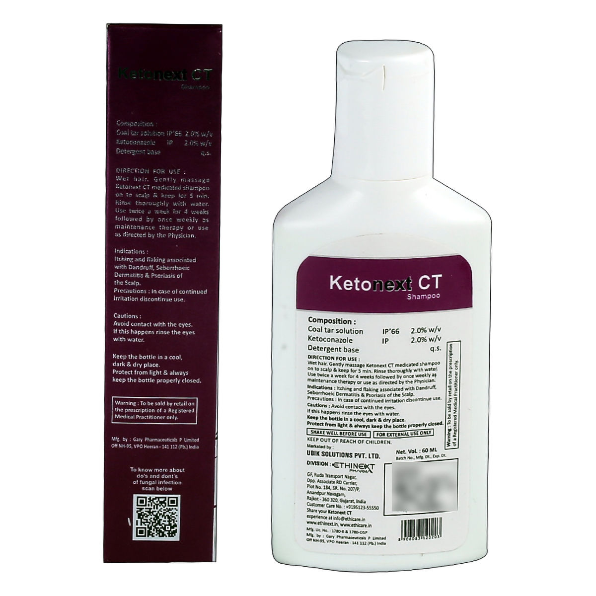 Ketonext CT Shampoo, 60 ml యొక్క ఉపయోగాలు, ప్రయోజనాలు మరియు ధరను ...