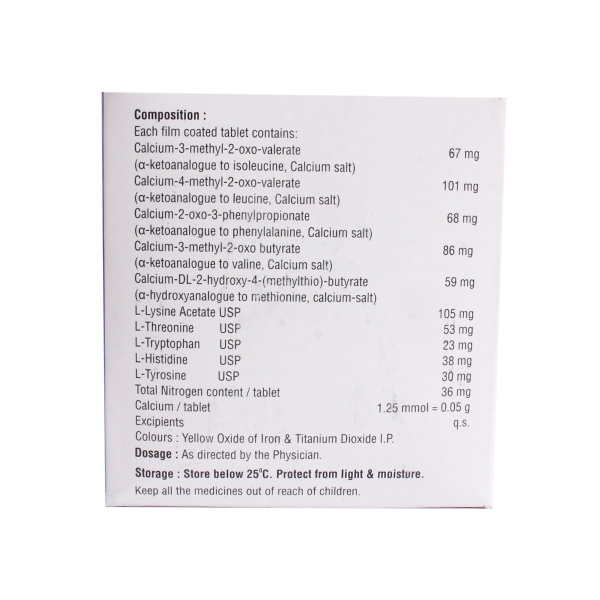 Ketotreat Tablet 10's Price, Uses, Side Effects, Composition - Apollo ...