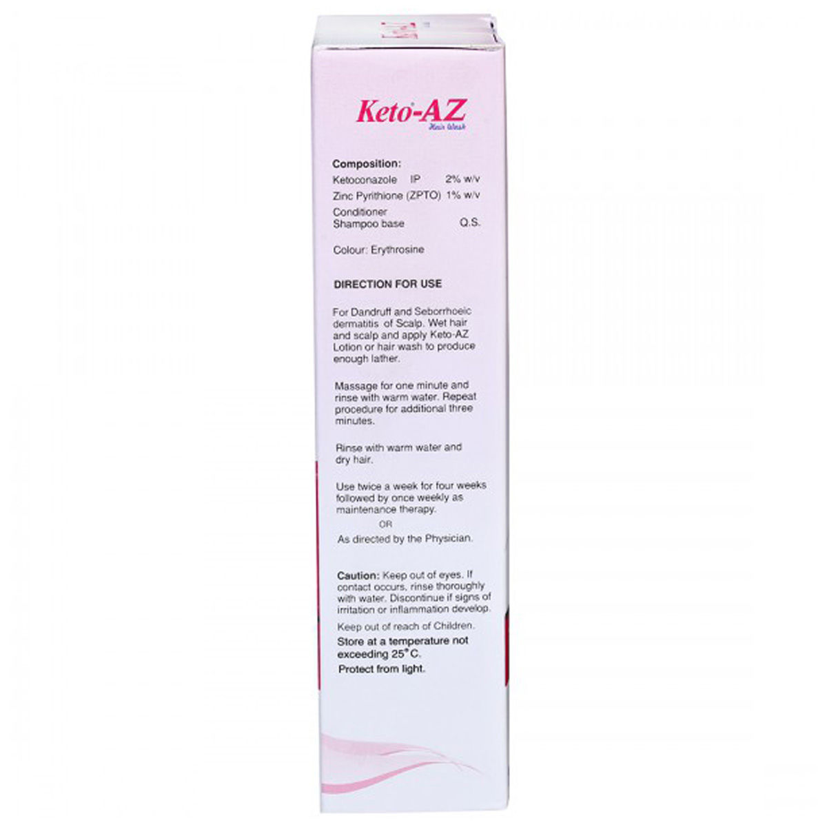 Keto-AZ Hair Wash Lotion | Uses, Side Effects, Price | Apollo Pharmacy