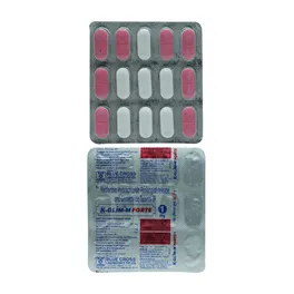 K-Glim-M Forte 1 mg Tablet | Uses, Side Effects, Price | Apollo Pharmacy