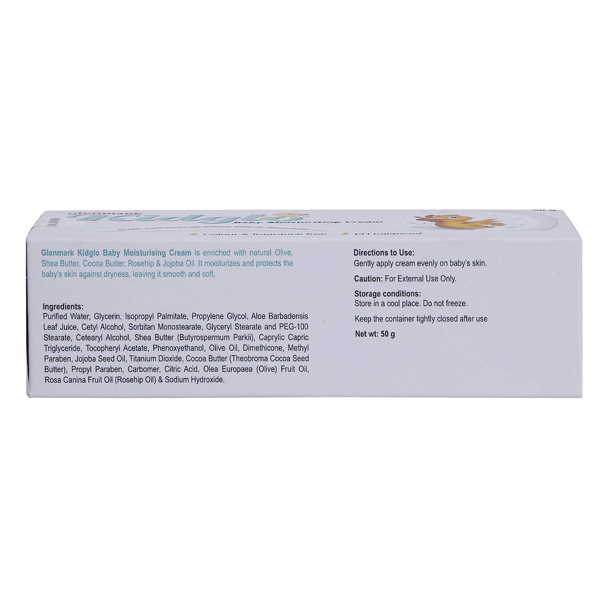 Kidglo Baby Moisturising Cream 50gm Price, Uses, Side Effects ...