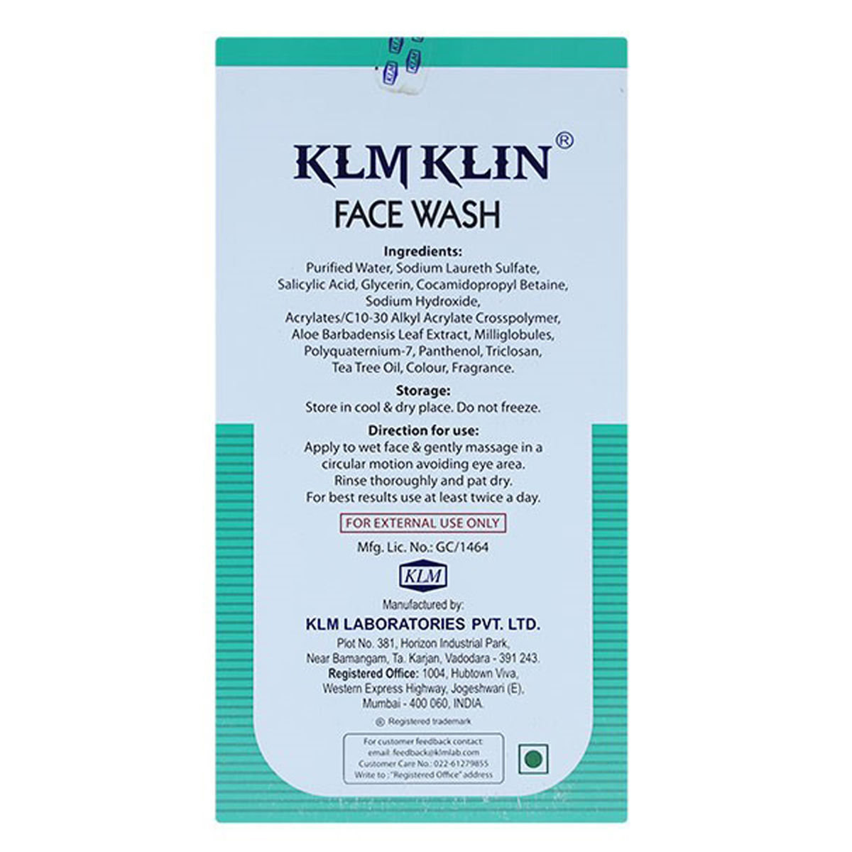 Klm Klin Face Wash | Uses, Side Effects, Price | Apollo Pharmacy