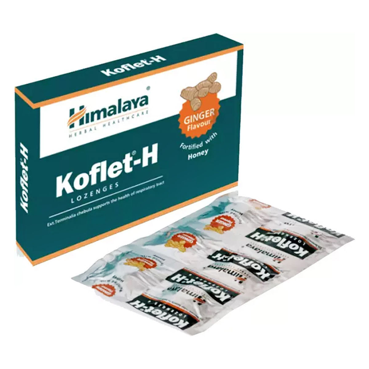 Buy Himalaya Koflet-H Ginger Lozenges, 12 Count | 19 Minutes Delivery ...