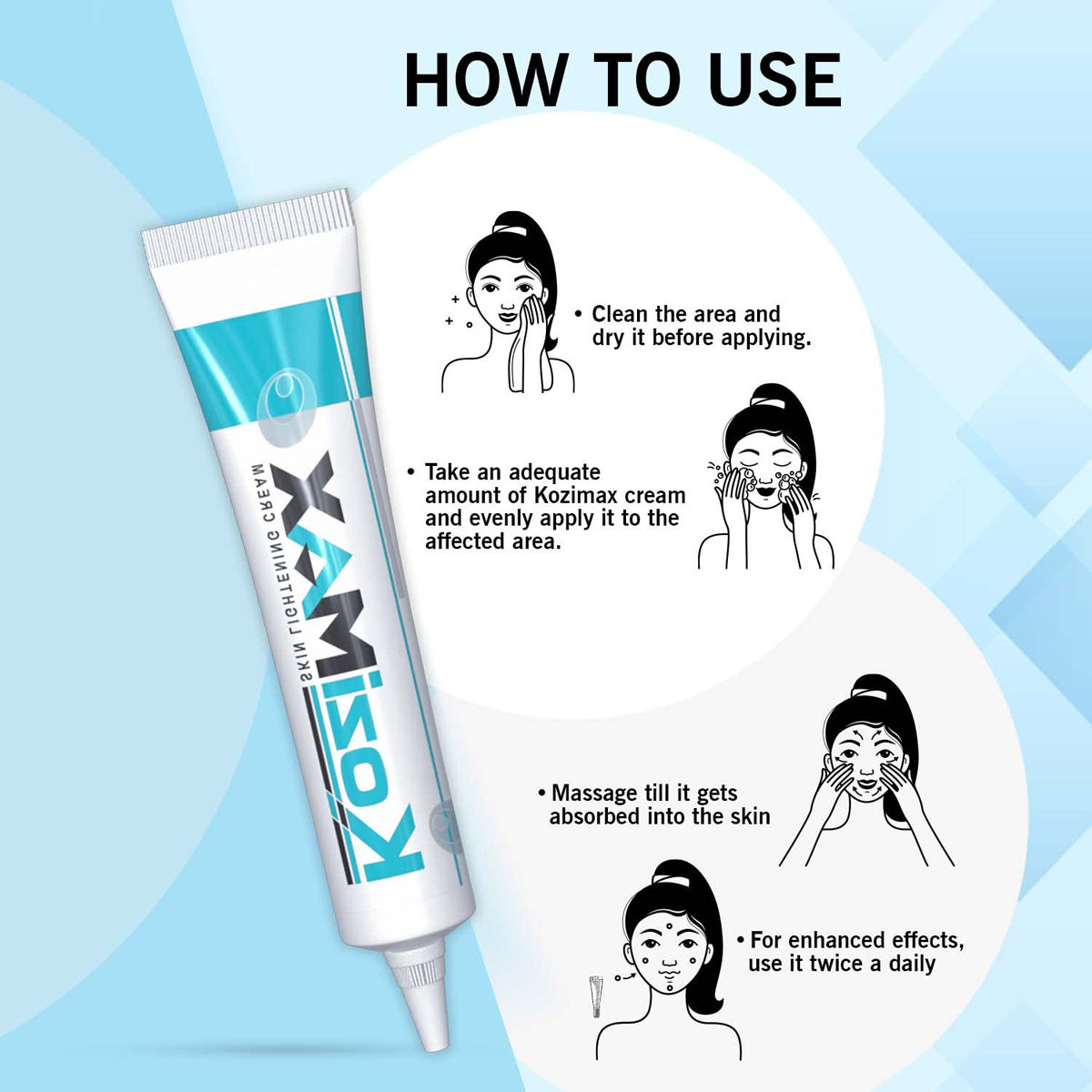 Kozimax Skin Lightening Cream 9 gm Price, Uses, Side Effects ...