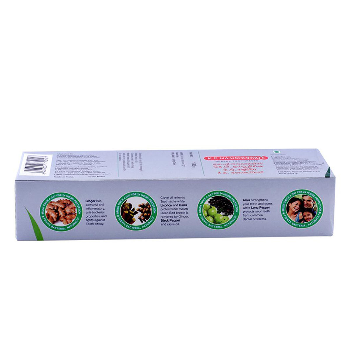 K.P. Namboodiri's Herbal Toothpaste, 150 gm Price, Uses, Side Effects ...