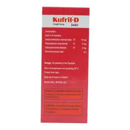 Kufril-D Junior Syrup | Uses, Side Effects, Price | Apollo Pharmacy