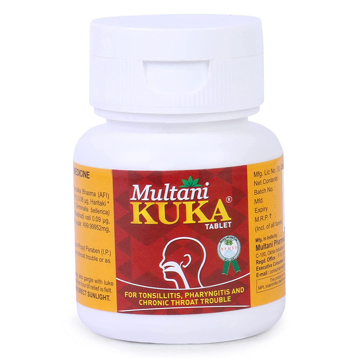 Multani Kuka, 50 Tablets Price, Uses, Side Effects, Composition ...