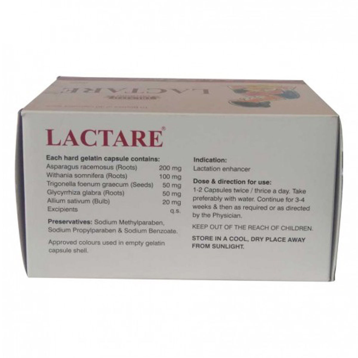 Buy Lactare Capsules 30's | 19 Minutes Delivery | Apollo Pharmacy
