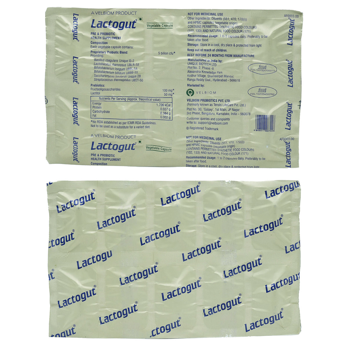 Lactogut Capsule | Uses, Side Effects, Price | Apollo Pharmacy