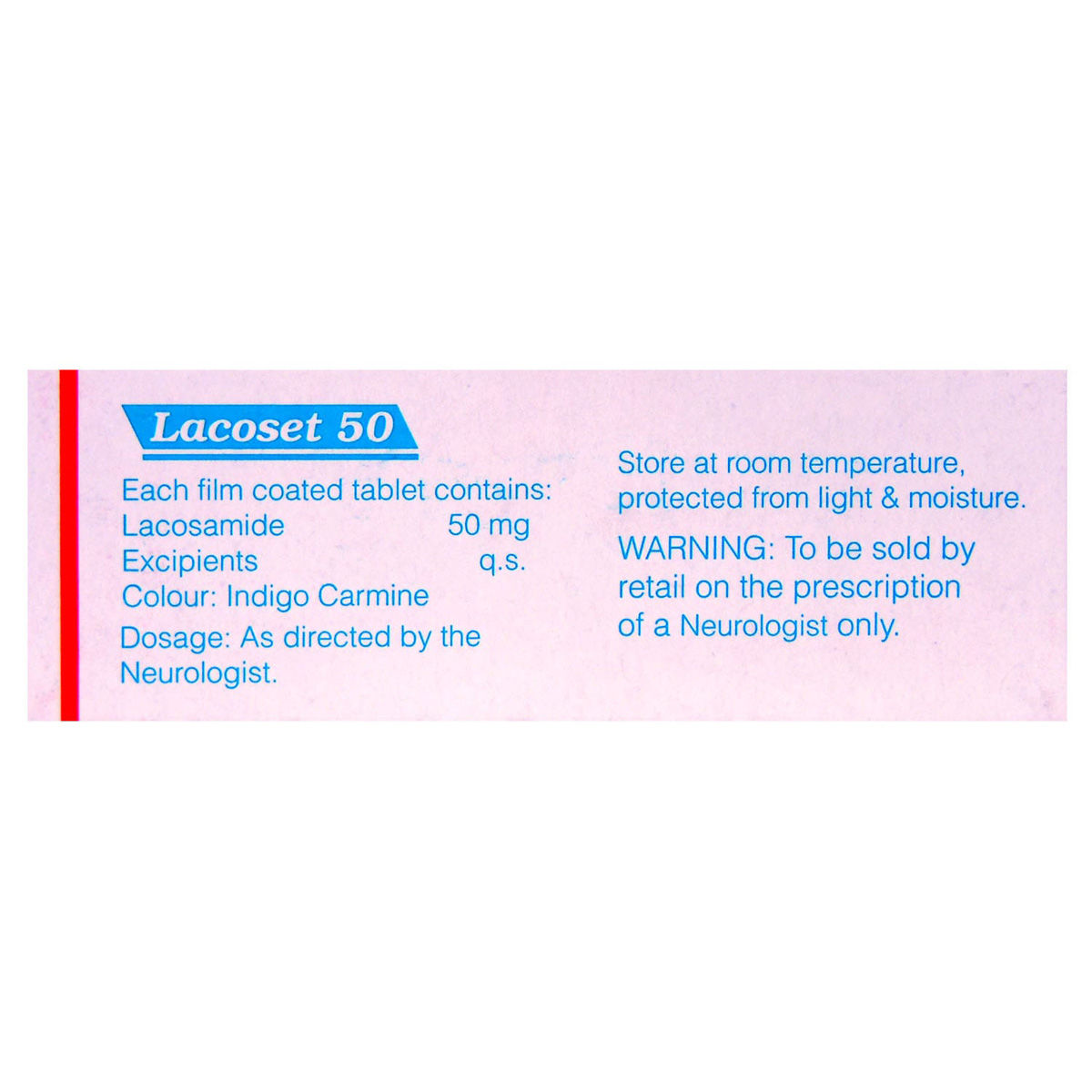 Lacoset 50 Tablet 10's Price, Uses, Side Effects, Composition - Apollo ...