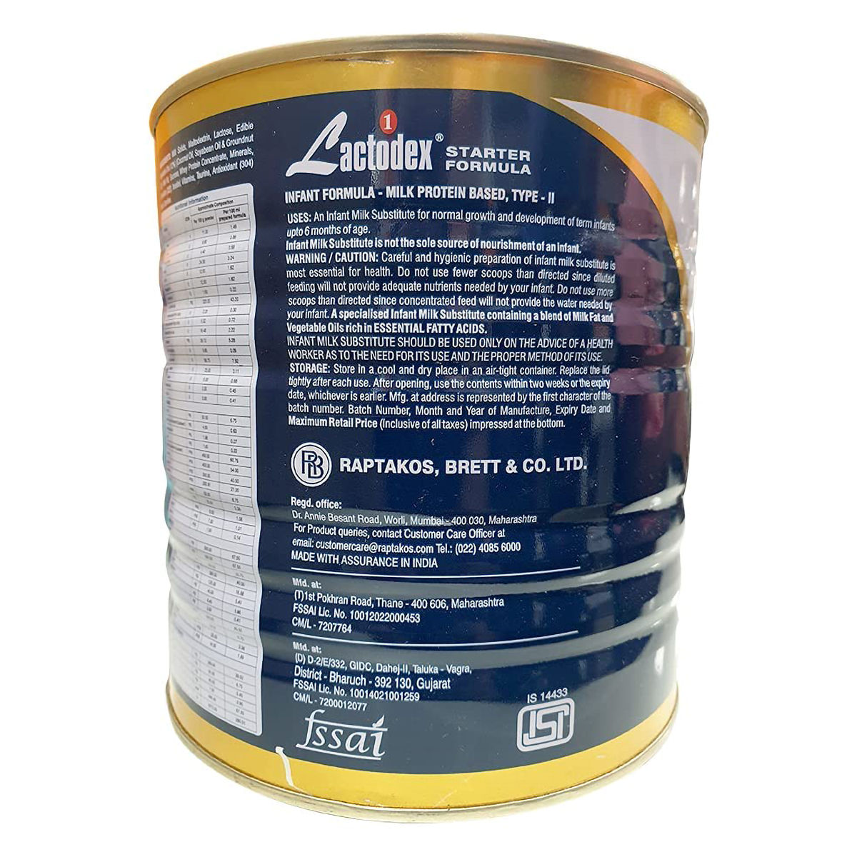 Buy Lactodex Starter Formula Stage 1 Powder for Up to 6 Months, 1 kg ...