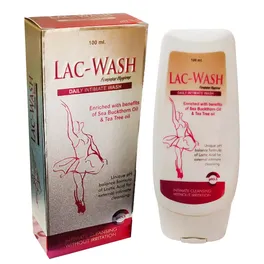Buy Lac-Wash Daily Intimate Wash 100 ml | 19 Minutes Delivery | Apollo ...