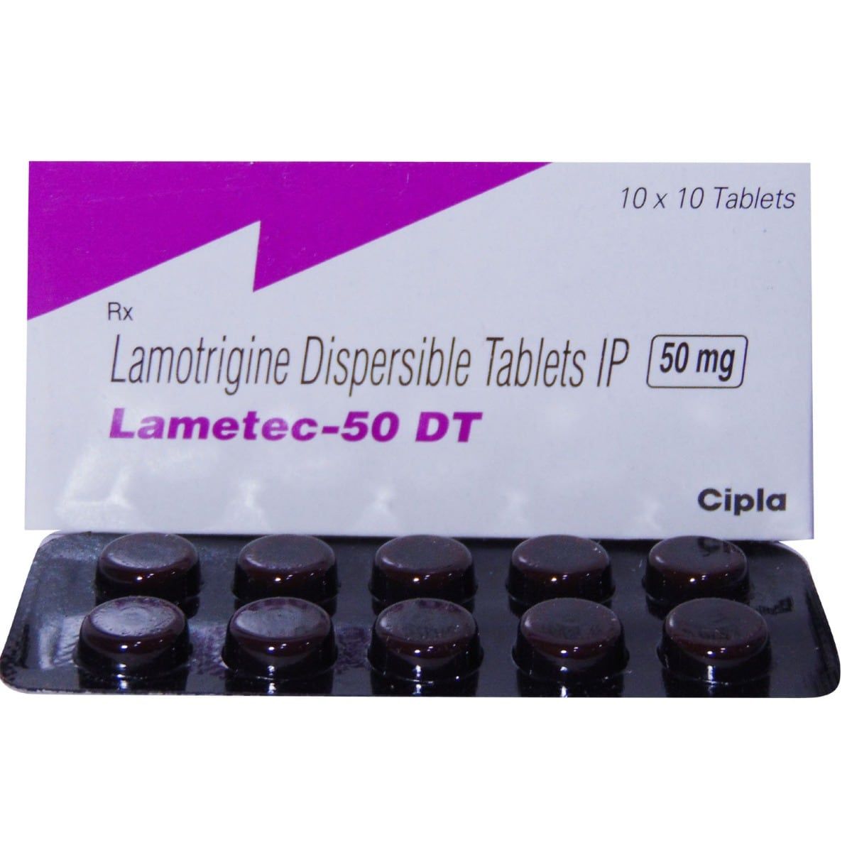 Lametec-50 DT Tablet 10's Price, Uses, Side Effects, Composition ...