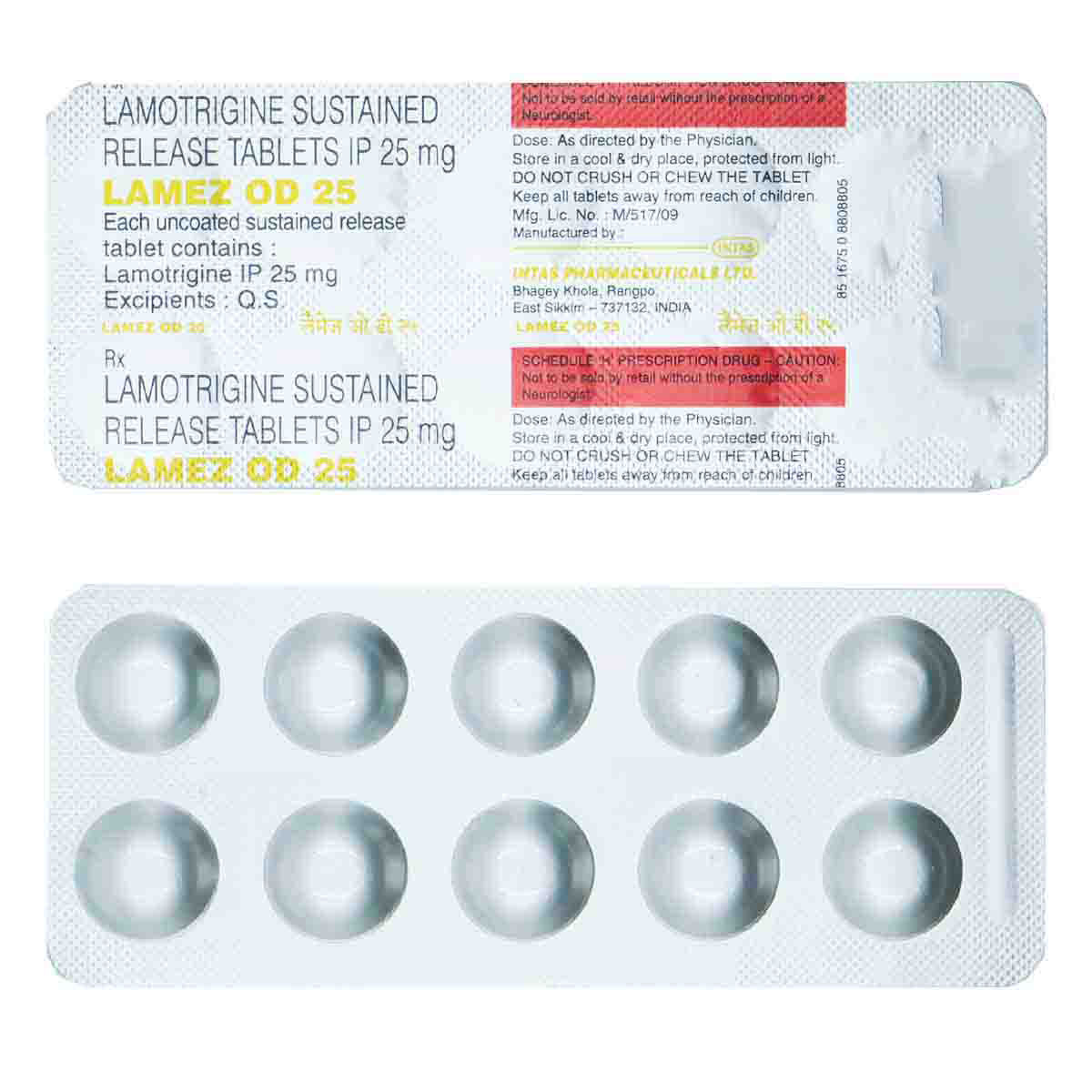 Lemit 25 mg Tablet 10's Price, Uses, Side Effects, Composition - Apollo Pharmacy