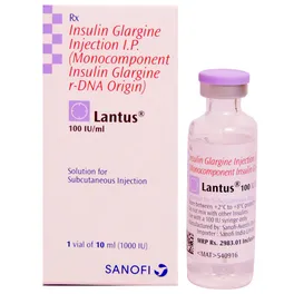 Lantus 100IU/ml Injection | Uses, Side Effects, Price | Apollo Pharmacy