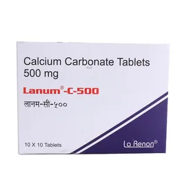 Lanum C 500 mg Tablet | Uses, Side Effects, Price | Apollo Pharmacy