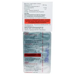 Laregab NT Tablet | Uses, Side Effects, Price | Apollo Pharmacy