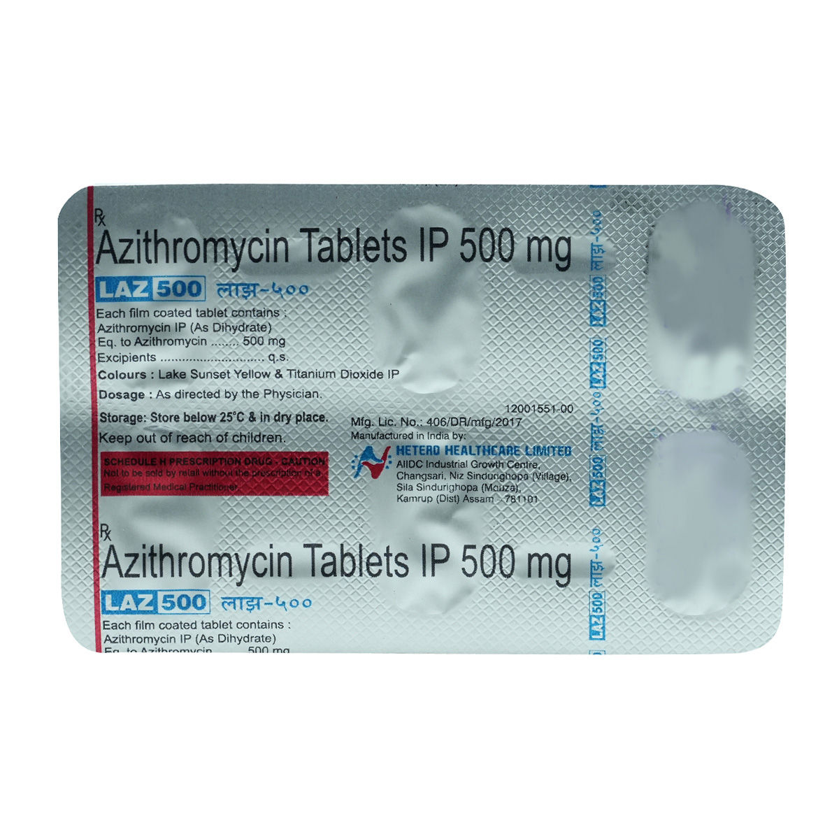 Laz 500 mg Tablet 6's Price, Uses, Side Effects, Composition - Apollo ...
