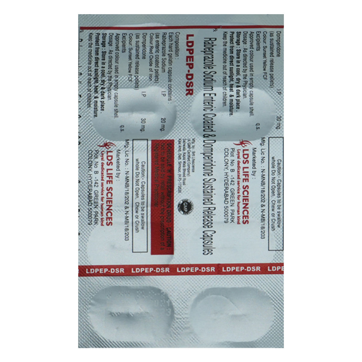 Ldpep-DSR Capsule | Uses, Side Effects, Price | Apollo Pharmacy