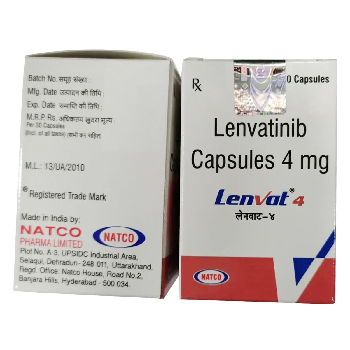 Lenvat 4 Capsule 30's Price, Uses, Side Effects, Composition - Apollo ...