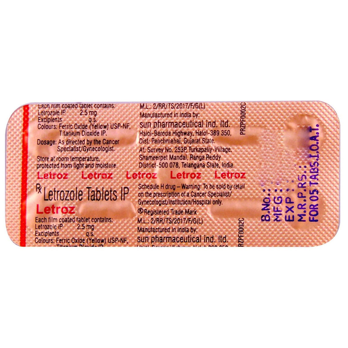 Letroz Tablet | Uses, Side Effects, Price | Apollo Pharmacy