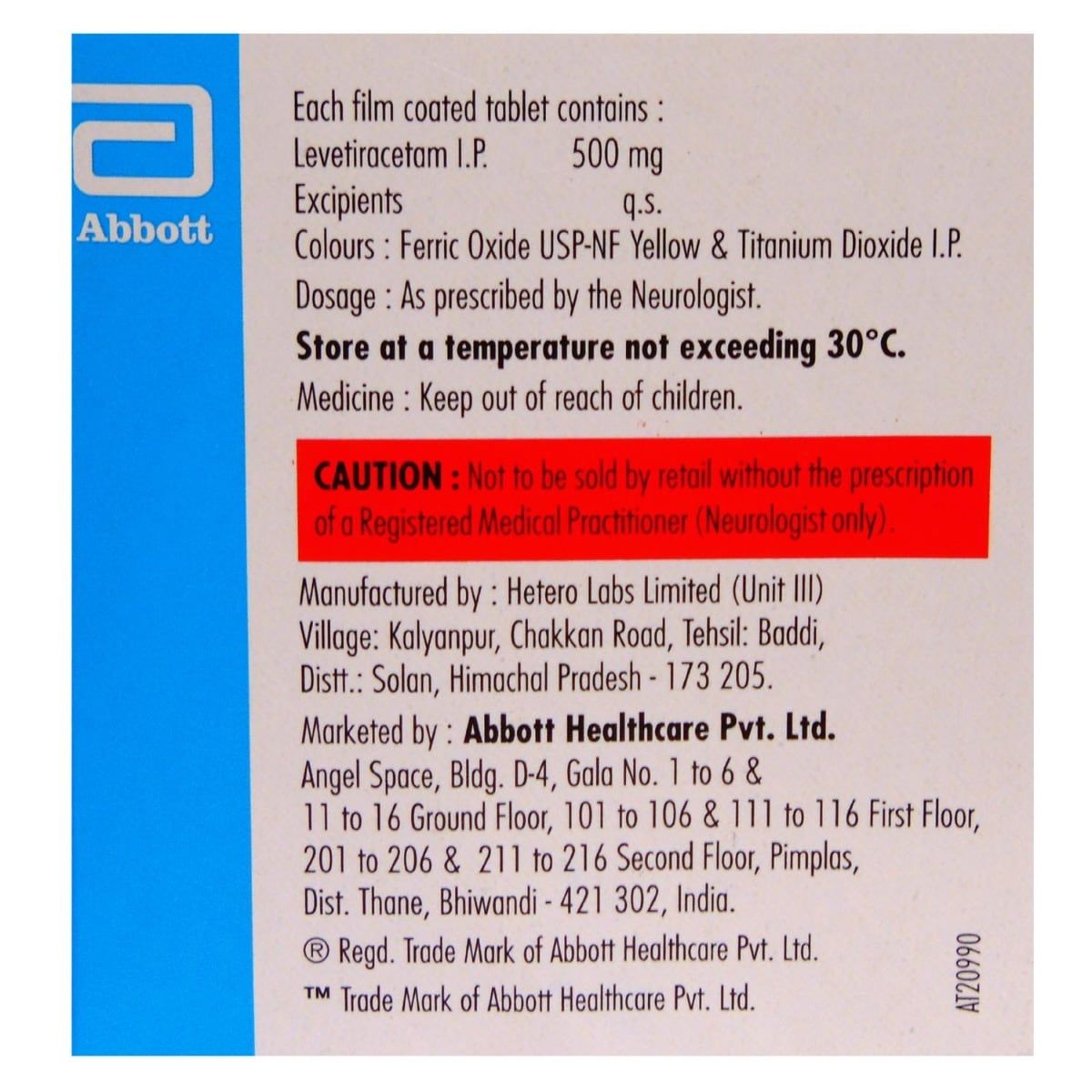 Levesam 500 Tablet | Uses, Side Effects, Price | Apollo Pharmacy