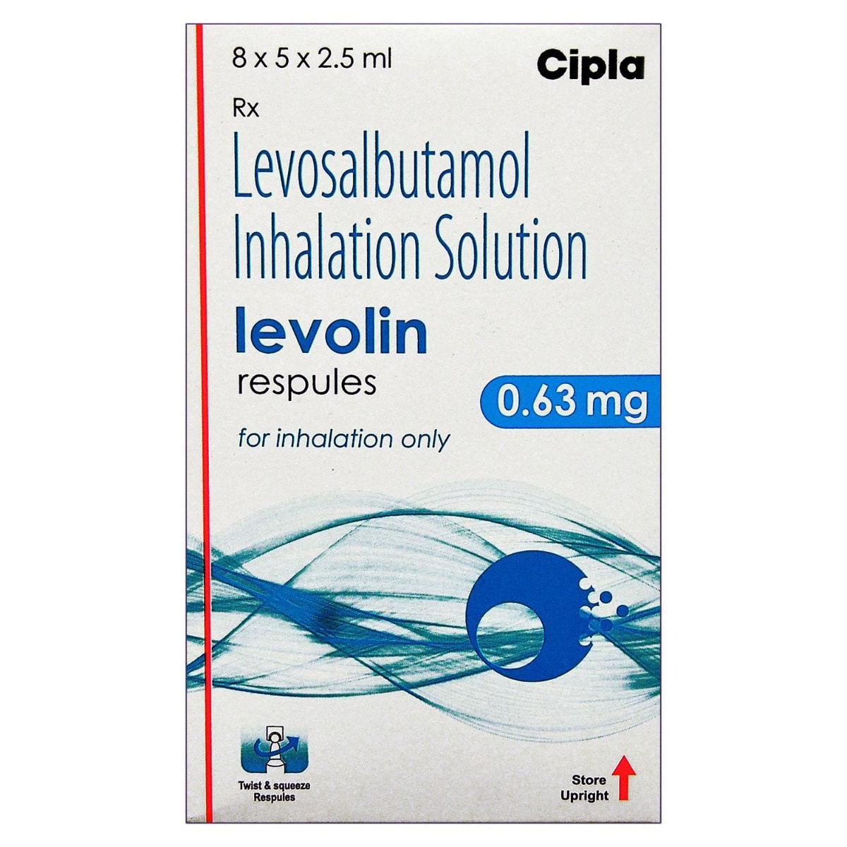 Levolin 0.63mg Respules 5X2.5 ml Price, Uses, Side Effects, Composition ...